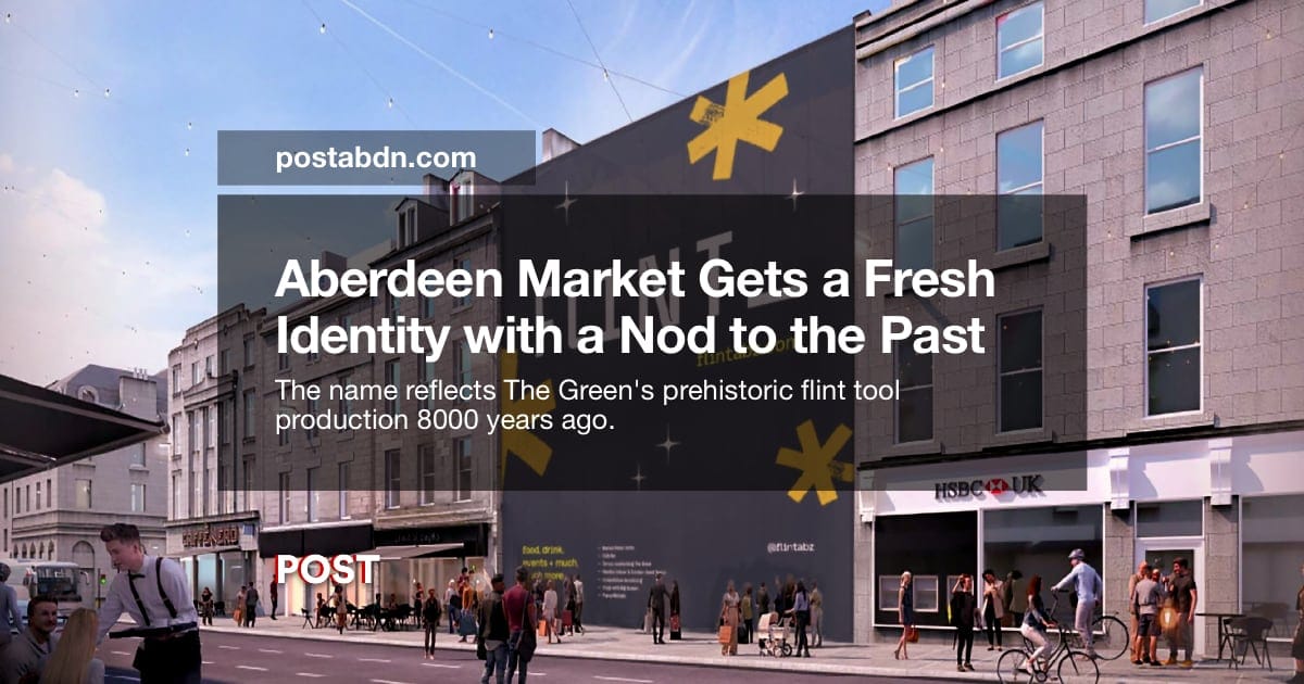 Aberdeen Market Gets a Fresh Identity with a Nod to the Past