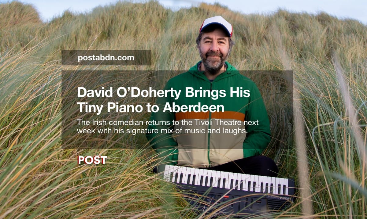 David O’Doherty Brings His Tiny Piano to Aberdeen