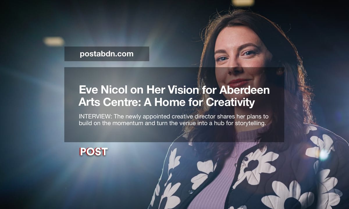 Eve Nicol on Her Vision for Aberdeen Arts Centre: A Home for Creativity ...